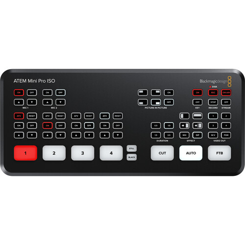 Blackmagic Design ATEM Mini Pro ISO Switcher | Cine Photo Tools