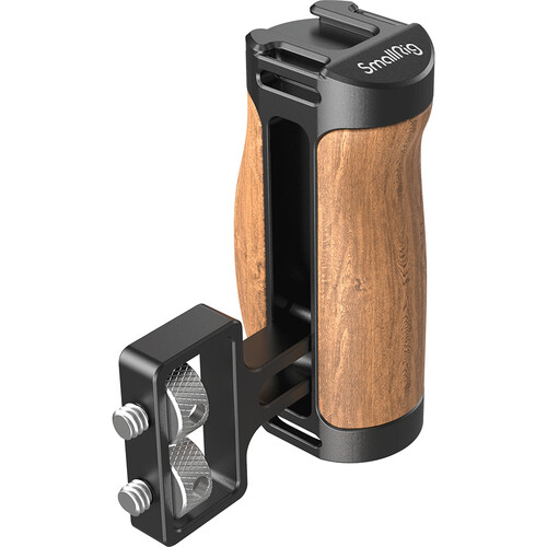 SmallRig Wooden Mini Side Handle (1/4"-20 Screws) | Cine Photo Tools
